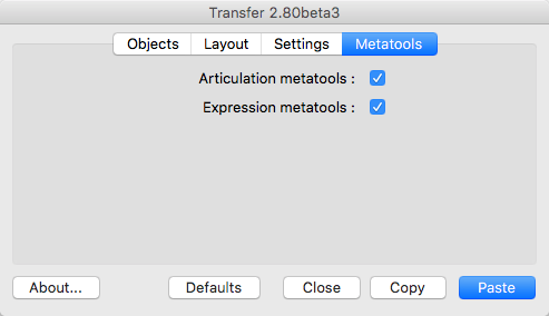 Méta-outils / Metatools : est-il possible de les conserver/transférer ...